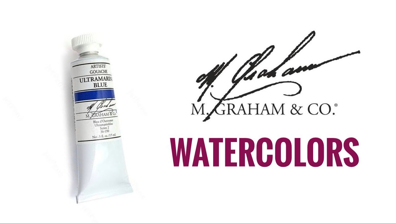 My M. Graham Watercolors - Super Sticky Paints! - YouTube