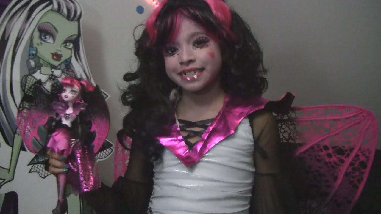 Monster High Costume Ghouls Rule Draculaura Youtube