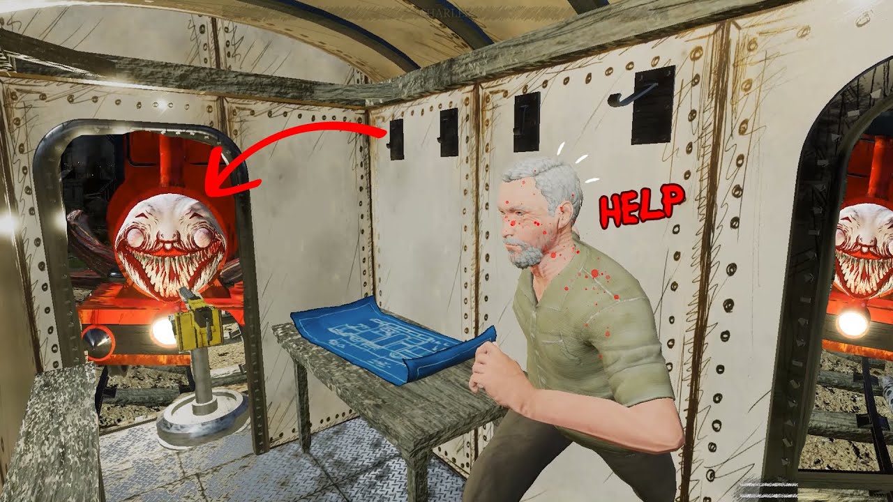 Choo Choo Charles : How I Saved Eugene From Charles😱 (Train Mods) - YouTube