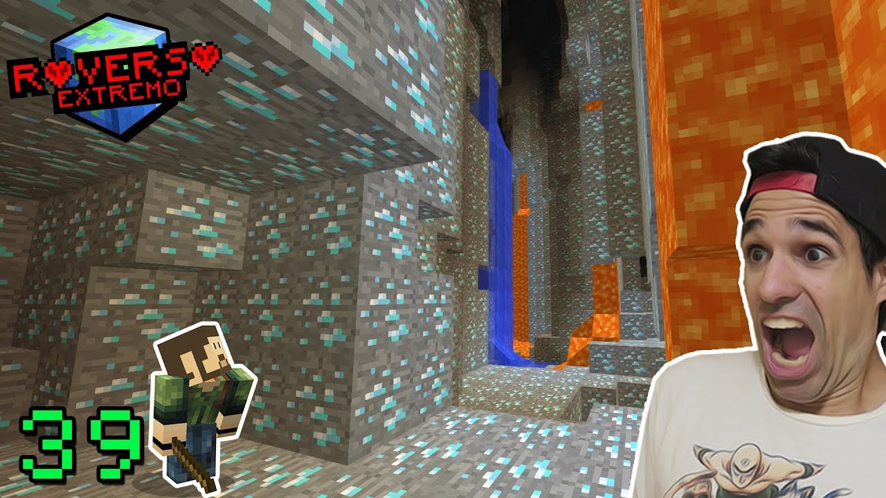 Esta Cueva De Diamantes Es Increible Minecraft Roverso Extremo