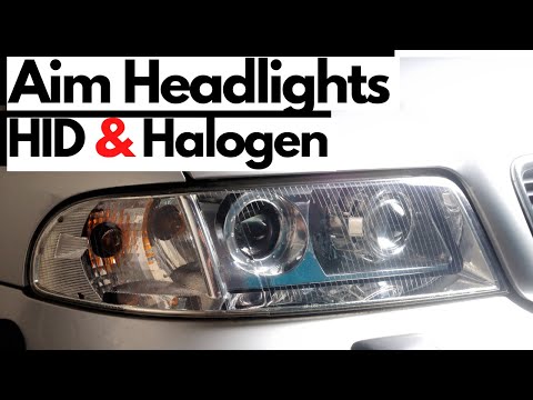 How To Adjust and AIM HID/Xenon AND Halogen Headlights on Your Car ...