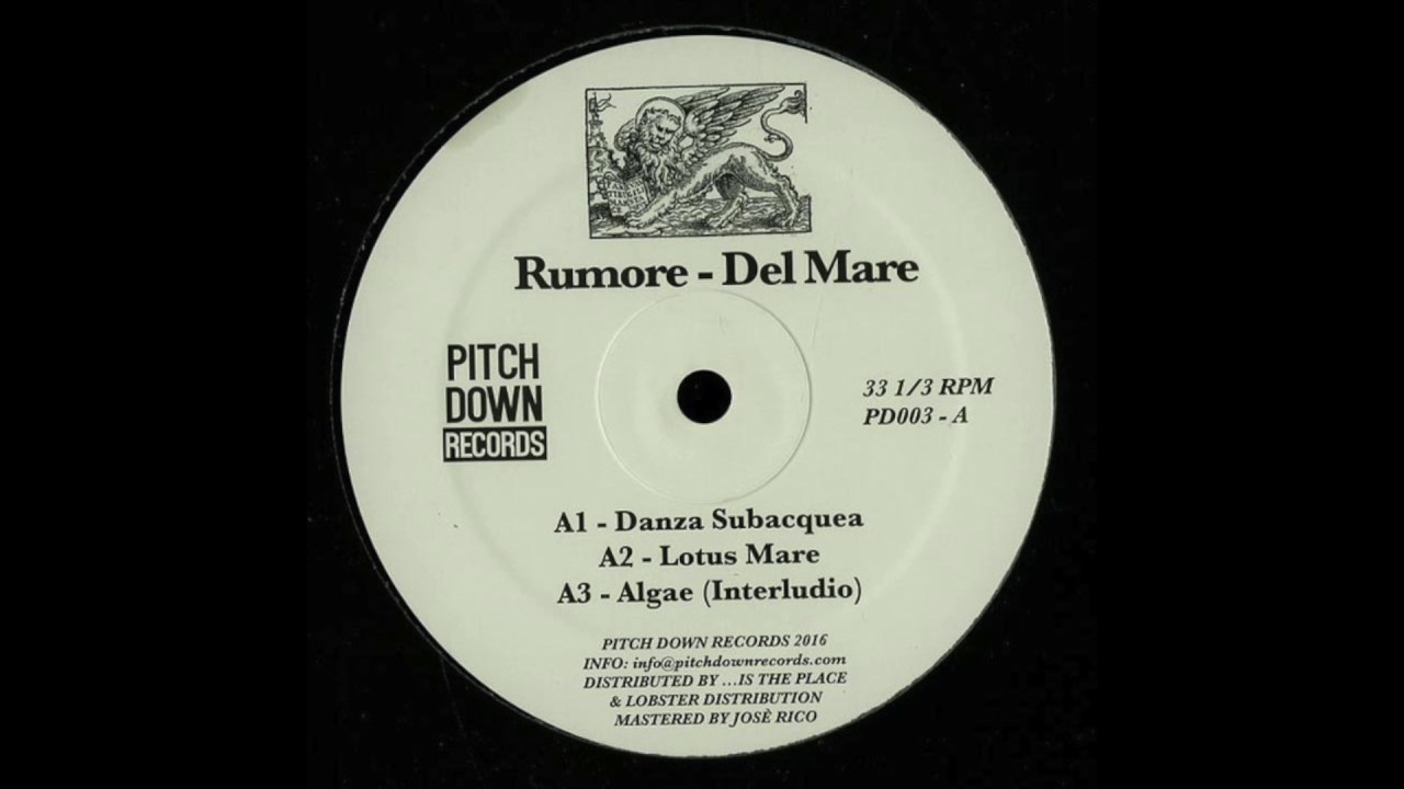 Rumore - Danza Subacquea [Pitch Down Records] - YouTube
