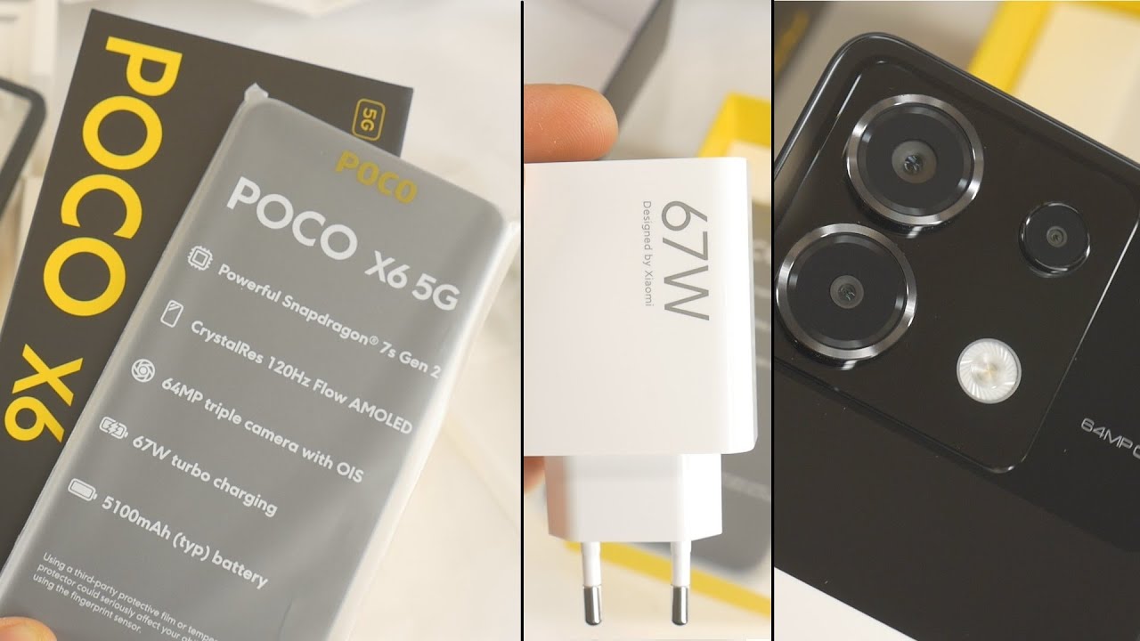 Xiaomi Poco X6 Unboxing and Set-up - YouTube