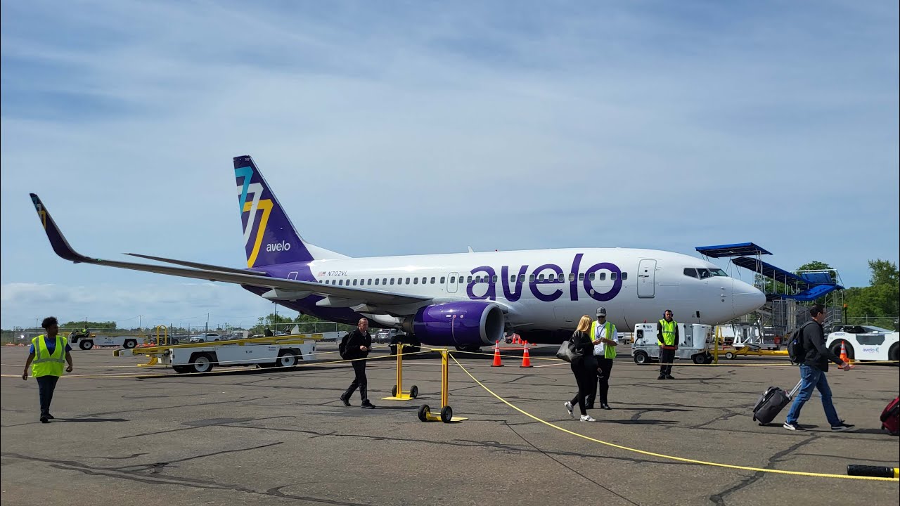 Avelo's Inaugural from RDU and Acela First Class - YouTube