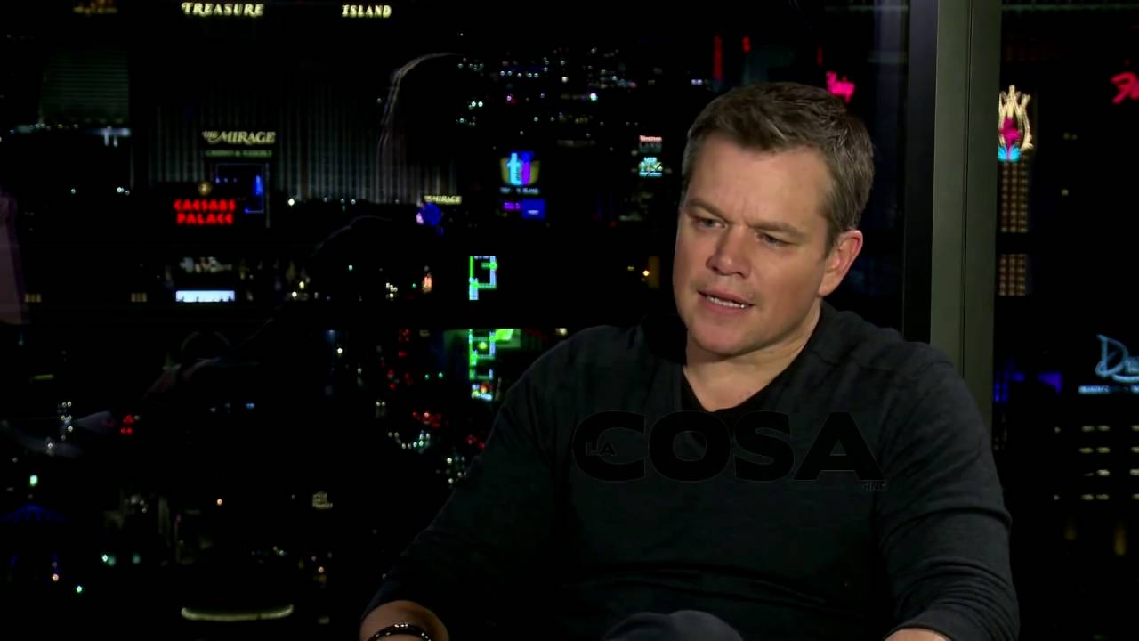 Matt Damon A la gilada ni cabida - YouTube
