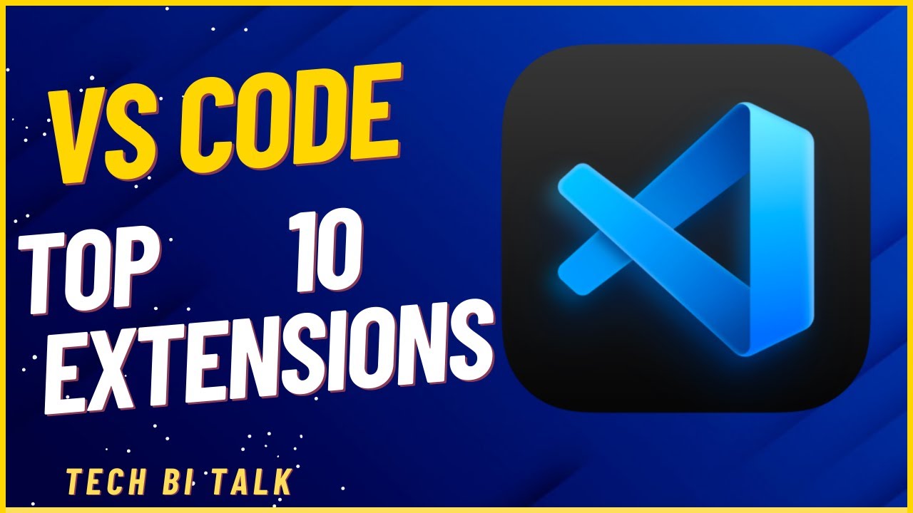 VS Code Top 10 Best Extensions - YouTube