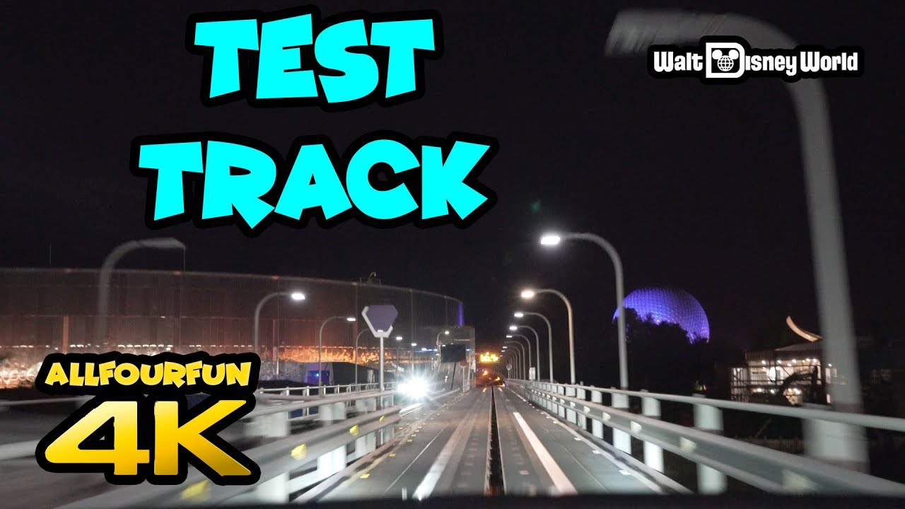 Test Track 🚙💨 | Full ride in 4K | Epcot 🔮 Walt Disney World - YouTube
