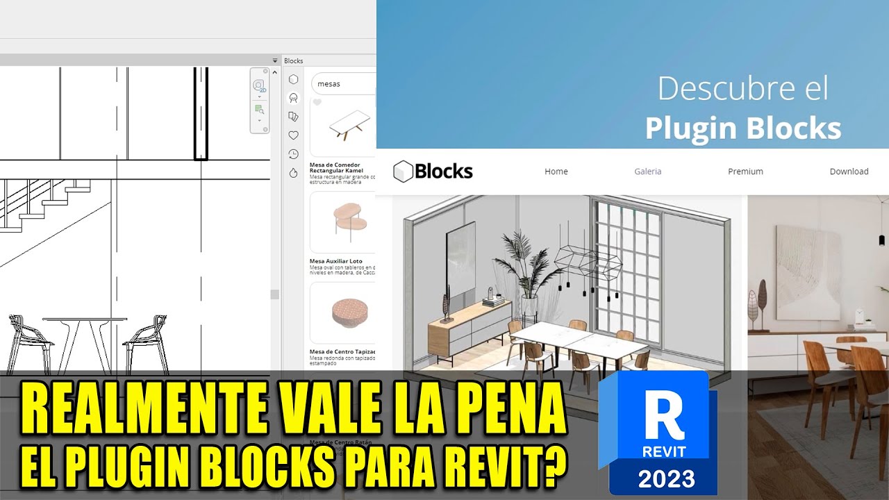 BLOCKS PARA REVIT REALMENTE VALE LA PENA ESTE PLUGIN - YouTube