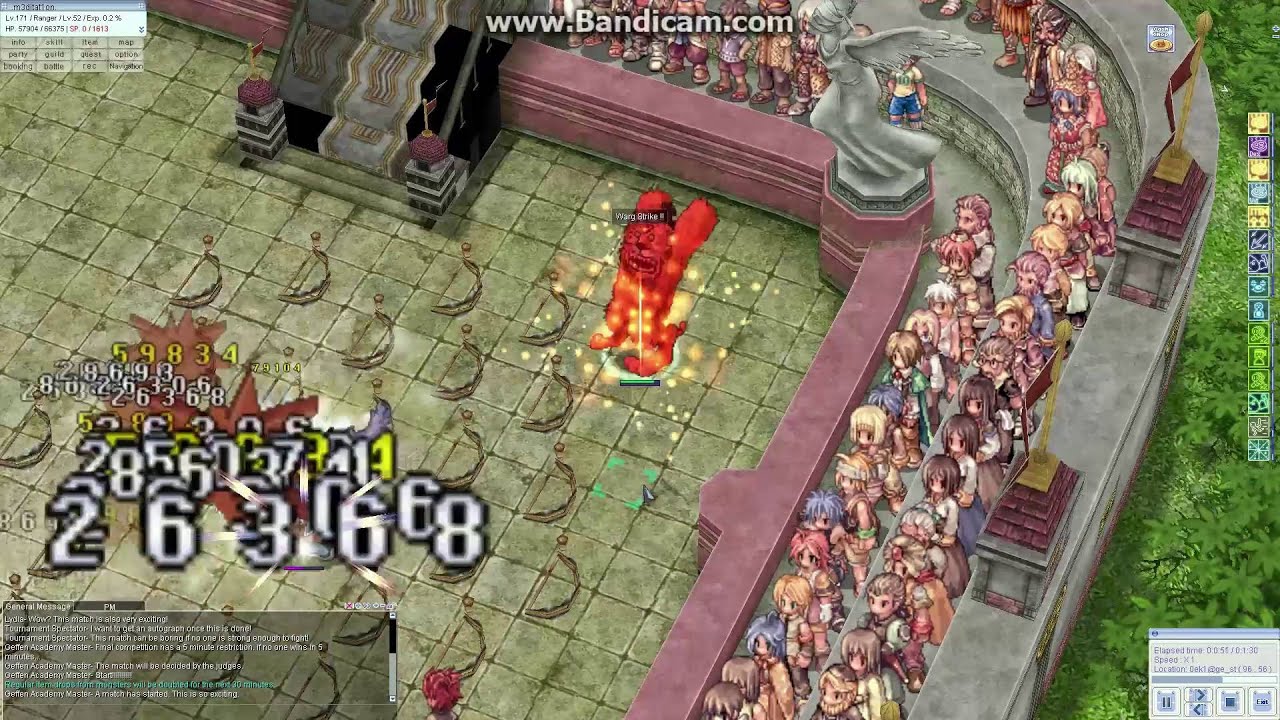 Ragnarok Online - Ranger vs. Fenrir (Geffen Magic Tournament) (iRO ...