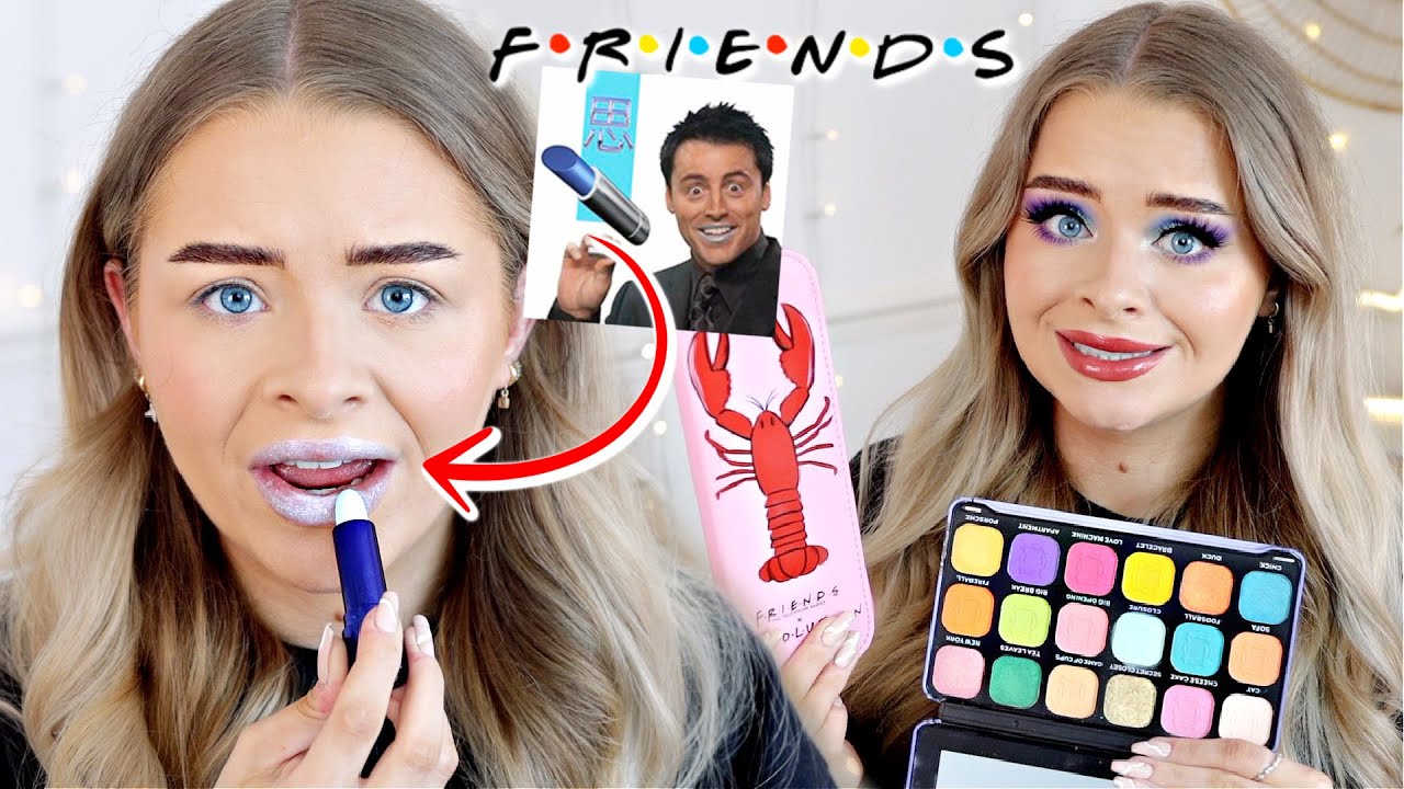 TESTING NEW REVOLUTION X FRIENDS MAKEUP!! - YouTube