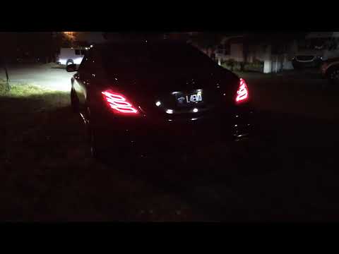 W222 2014 S550 Biturbo exhaust straight pipe downpipe