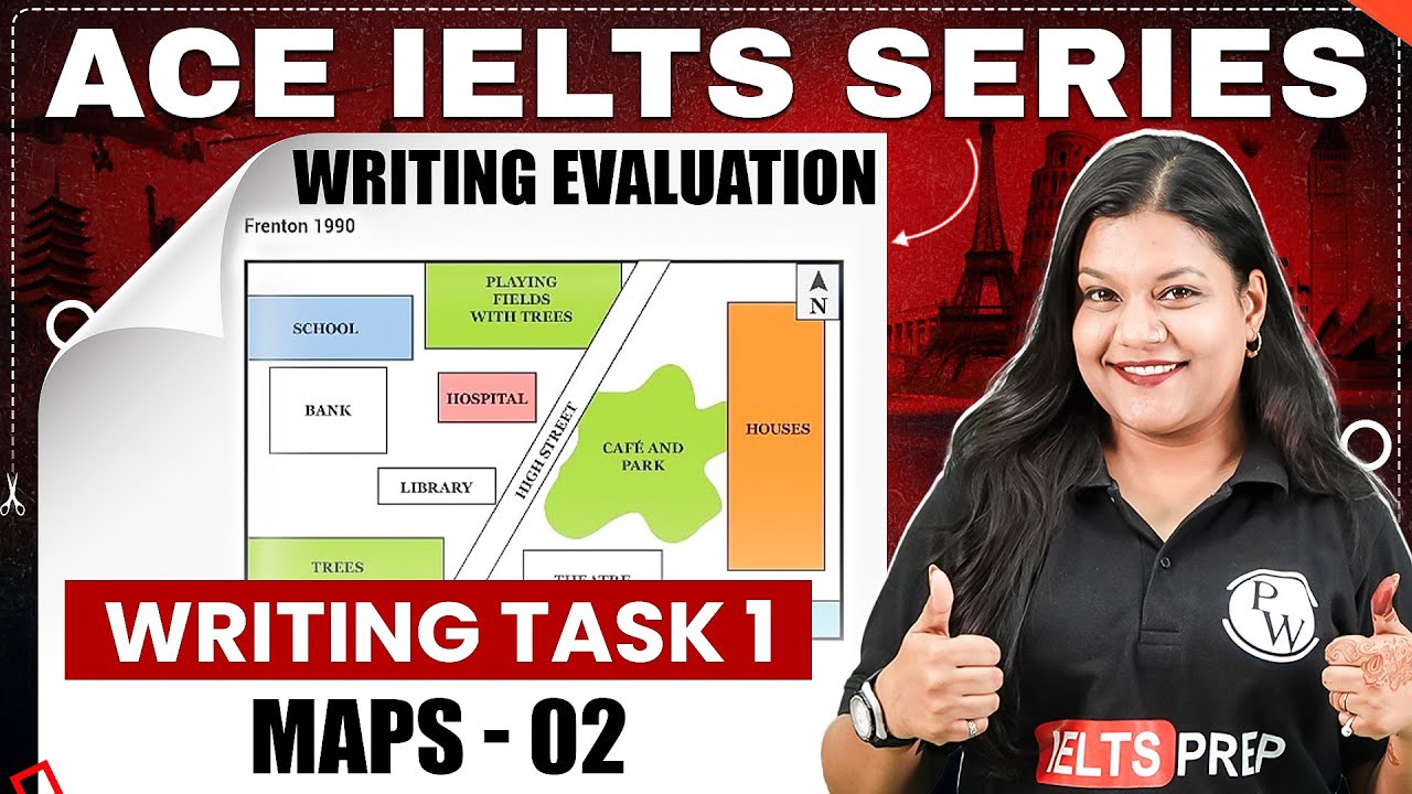 Writing Task 1: Maps - 02 | Writing Evaluation Full Course | Ace IELTS ...