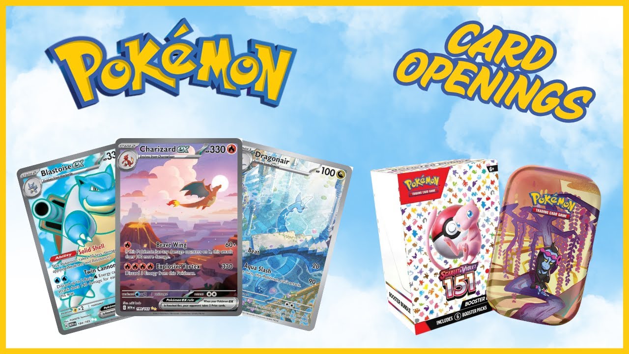 First Time Opening Pokemon 151 and Pulling The Most Expensive Charizard ...