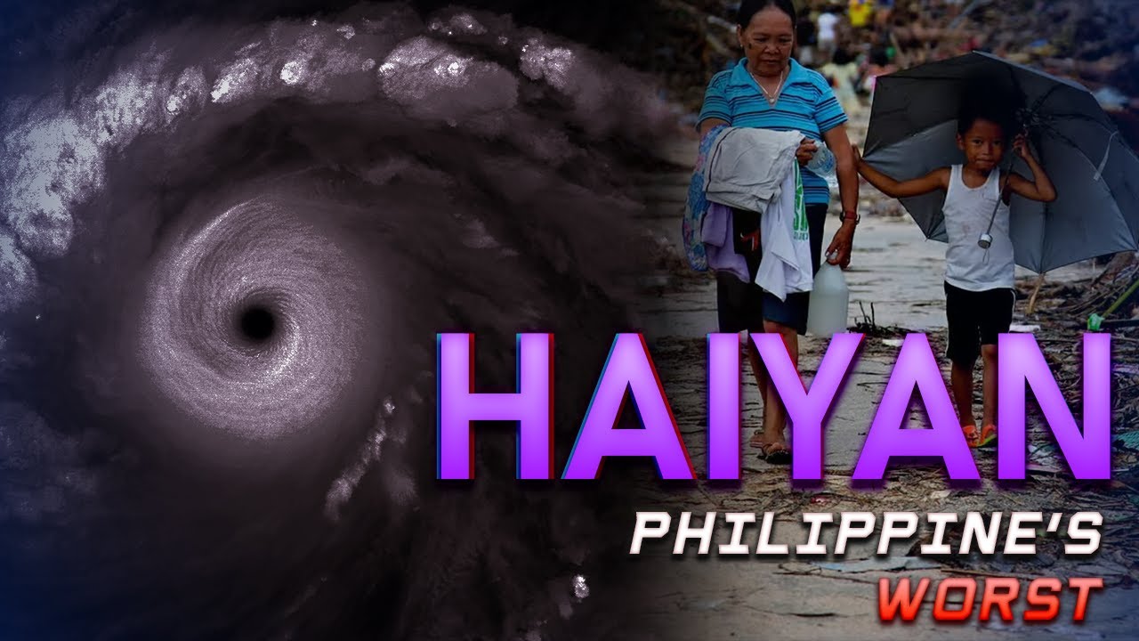 The Track of Super Typhoon Haiyan (Yolanda) 2013; A Decade Later - YouTube