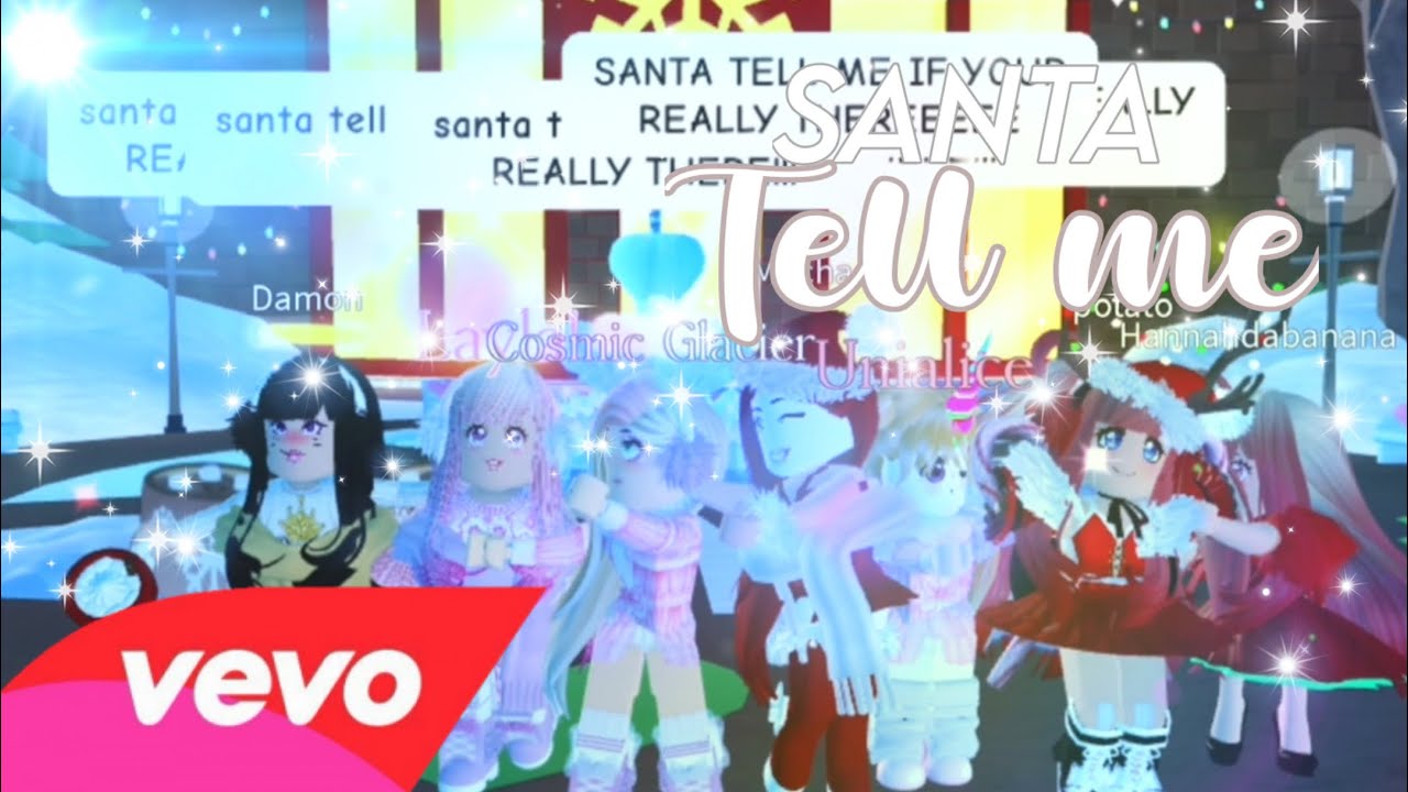 Santa Tell Me By Ariana Grande - Music Video In ORHL! *50 SUBSCRIBER ...