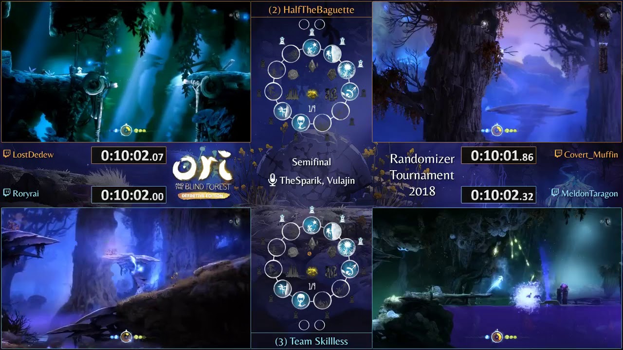 LostDedew/Covert_Muffin vs MeldonTaragon/Roryrai. Ori Randomizer ...