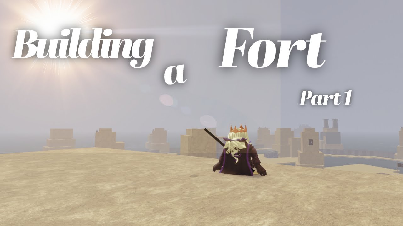 Building a fort in arcane odyssey! Part 1: Walls - YouTube