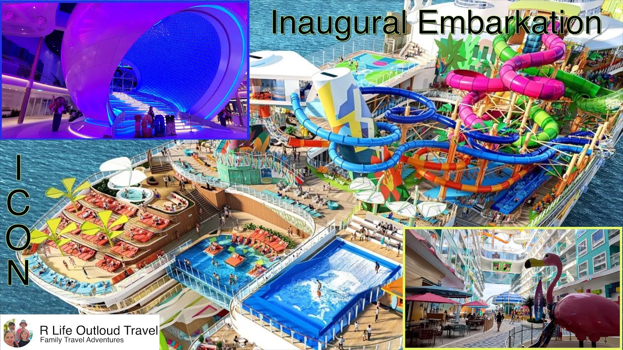 Maiden Voyage - Icon of the Seas [Embarkation Day] - YouTube