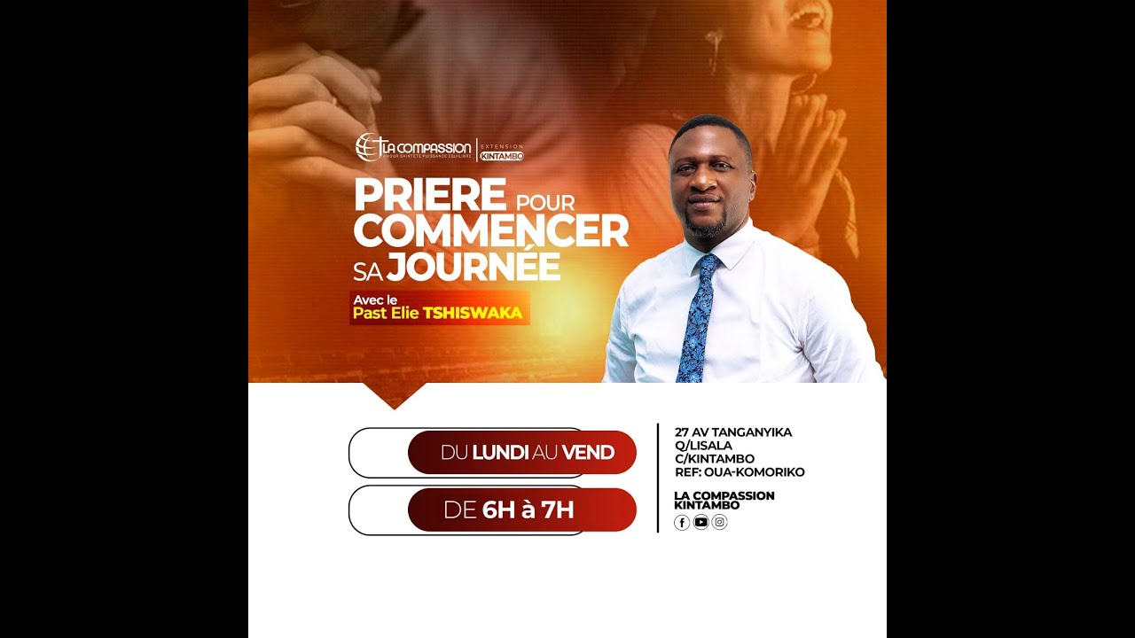 •THEME: MOMENTS DES PRIERES INTENSES •ORATEUR: - YouTube