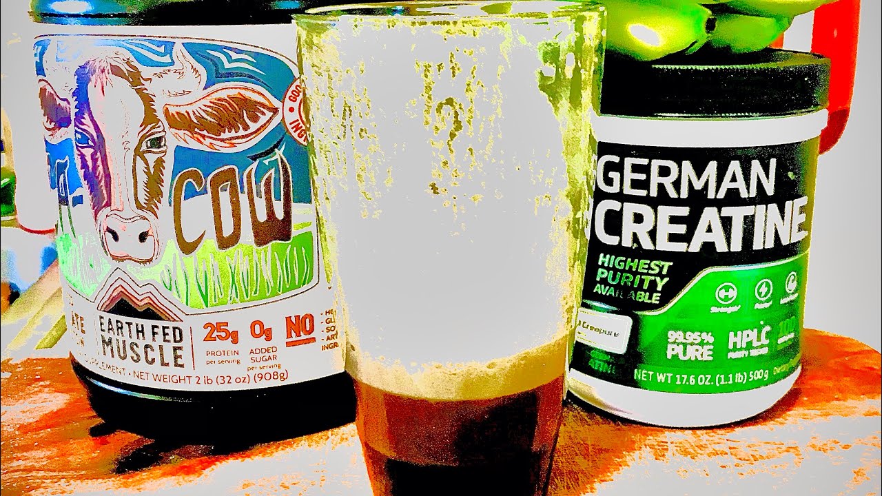 Earth Fed Muscle Cacow protein isolate - YouTube