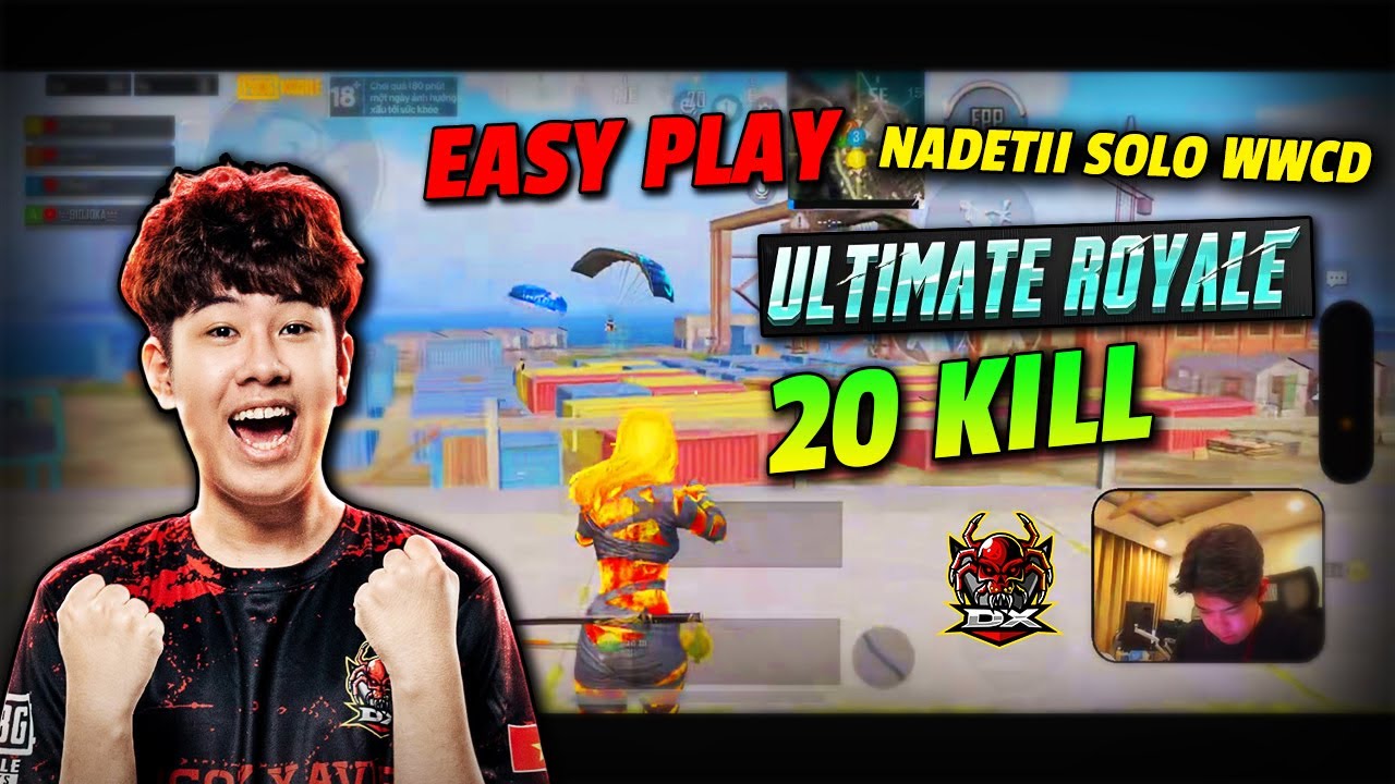 PUBG Mobile Vietnam : DX.NadeTii Easy play Solo WWCD Ultimate Royale ...