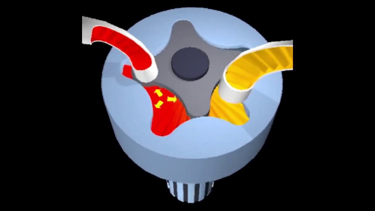 GEROTOR ANIMATION MECHANICAL ENGINEERING - YouTube