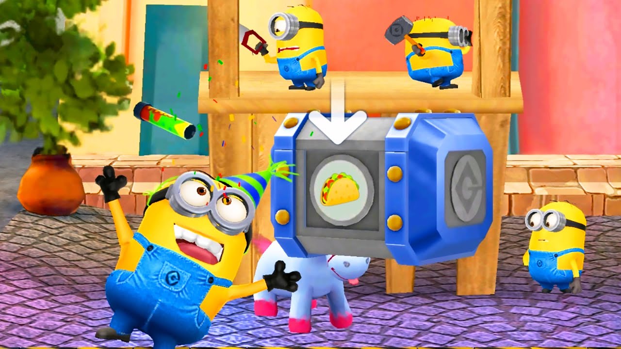 Partier Minion And Stage 1 Reward In Lucha De Mayo ! Minion rush - YouTube