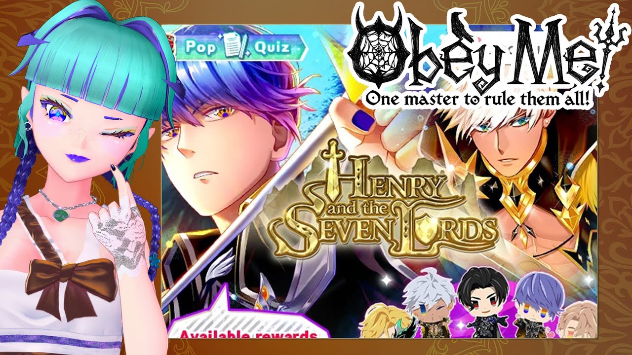 Henry and The Seven Lords I Obey Me! SWD English Dub Audio Reading ...