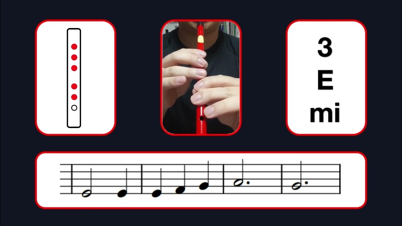 【超简单的乐器入门】哨笛tin Whistle:使用传统指法演奏《雪绒花》(1) Youtube