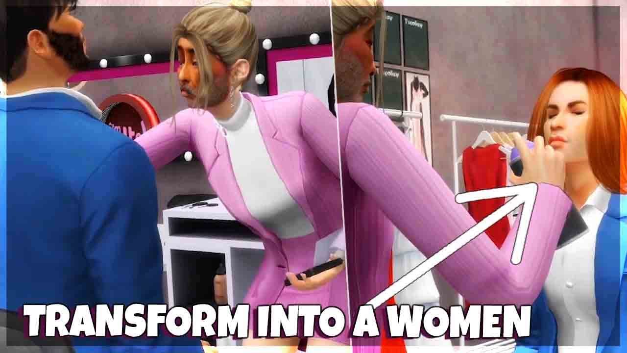 Transform Me Into A Women | Man Wanna Being A Women:👩‍💼TG MTF Transformation Stories | Sims 4 ...