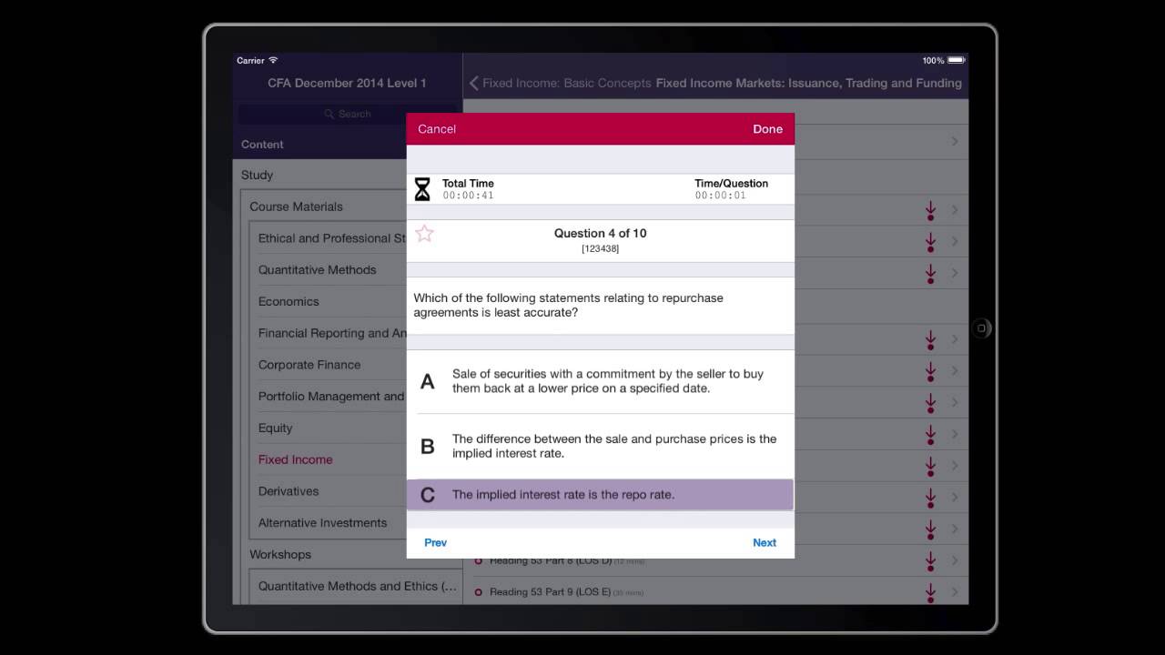 Fitch Learning Exam Prep App CFA - Helping you pass the CFA exams - YouTube