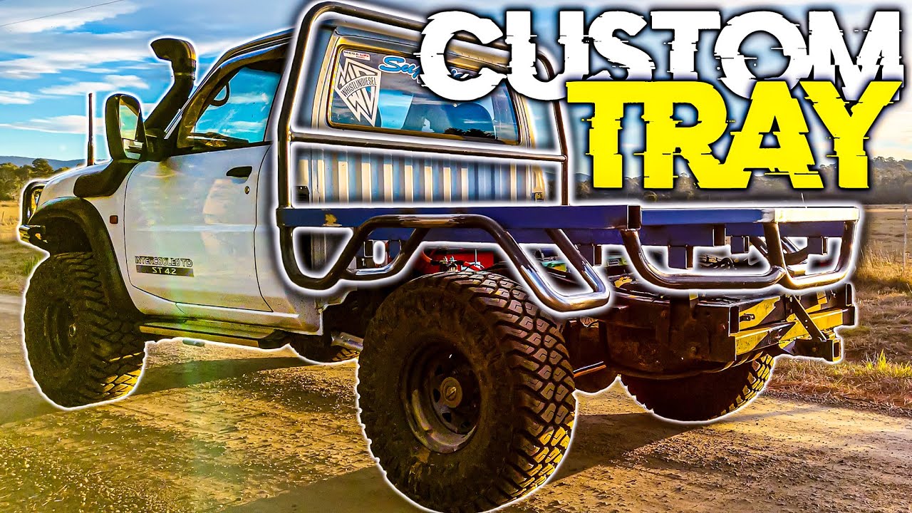 CUSTOM TRAY for my GU PATROL - PART 1 - YouTube