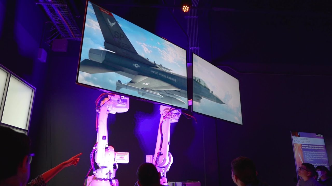 Andy Robot at Area 21 - YouTube