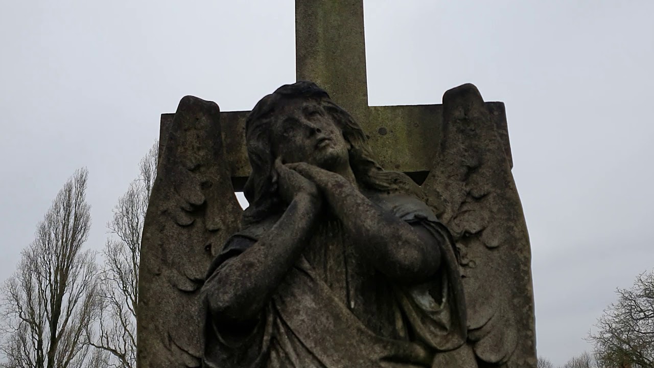 The forlorn Angel of Yardley Cemetery - YouTube