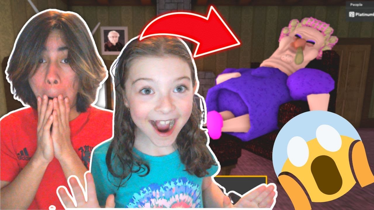 S'ÉCHAPPER DE LA GRAND MÈRE SUR ROBLOX ! (GRUMPY GRAN!) - YouTube