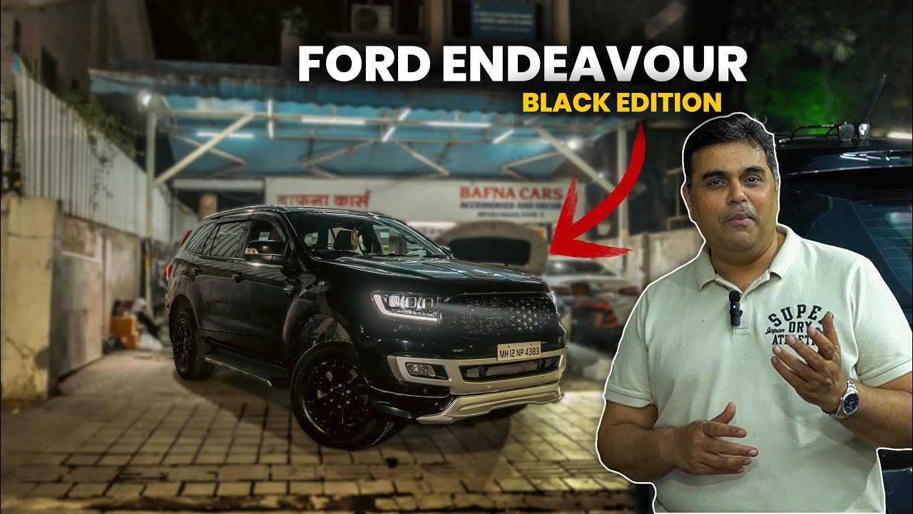 Ford Endeavour Black Edition – Full Interior & Exterior Transformation ...