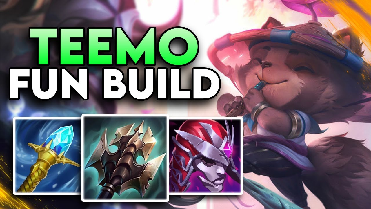 I went this super fun build on Teemo (no regerts) - YouTube