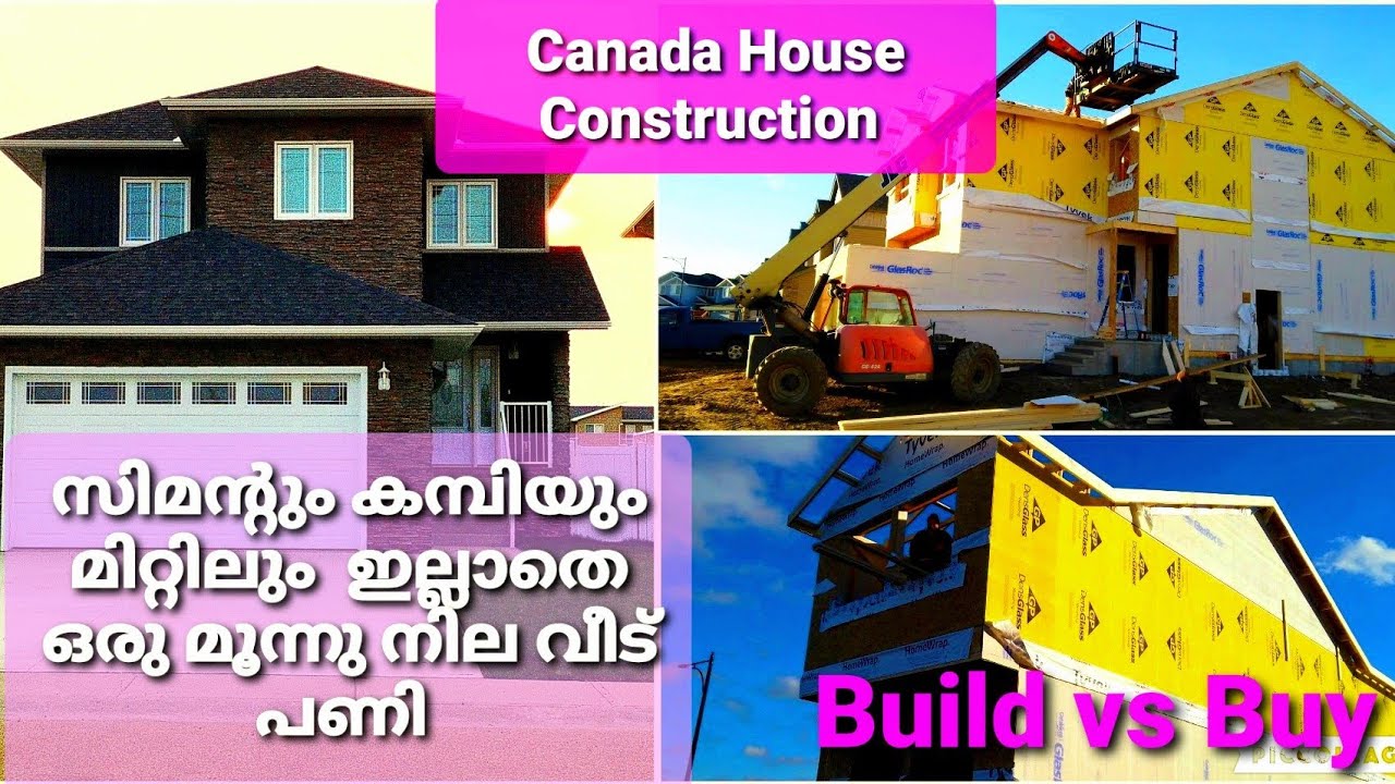 Canada House Construction Details|| Permits||Builder||Plan|| Buying vs ...