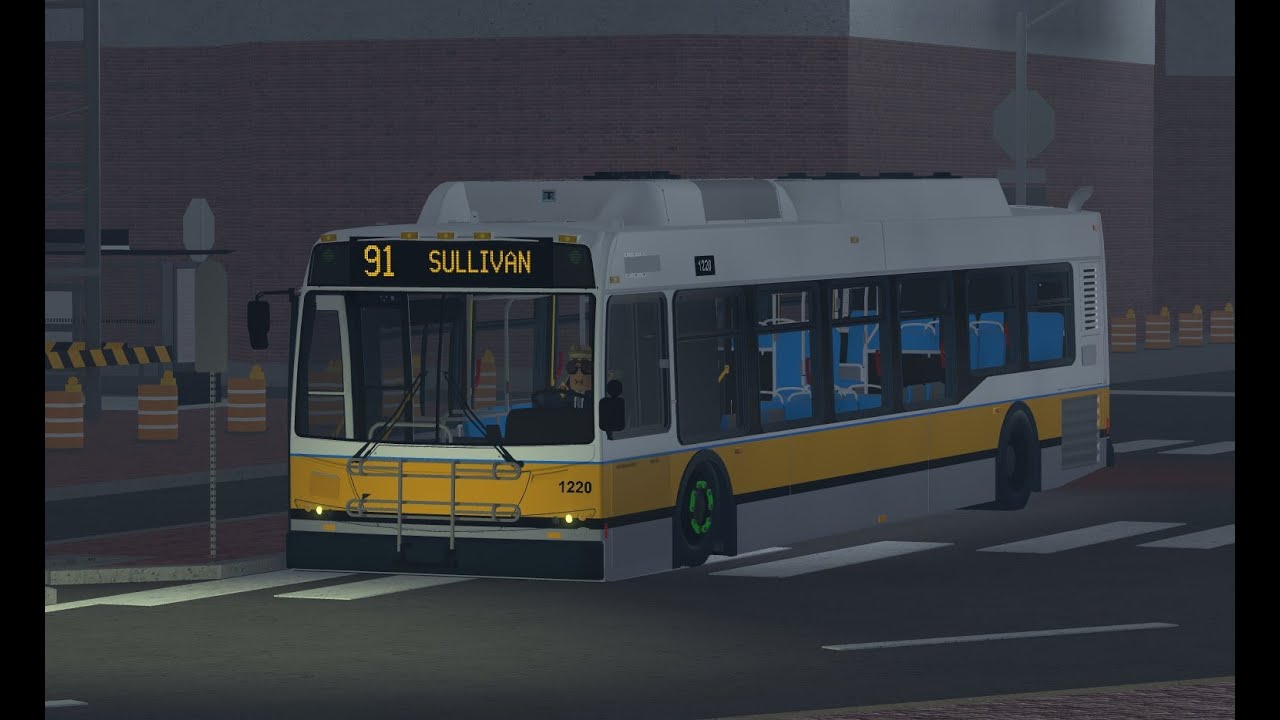MBTA Boston Bus Simulator V2 Roblox Bus Station His Already From Last ...
