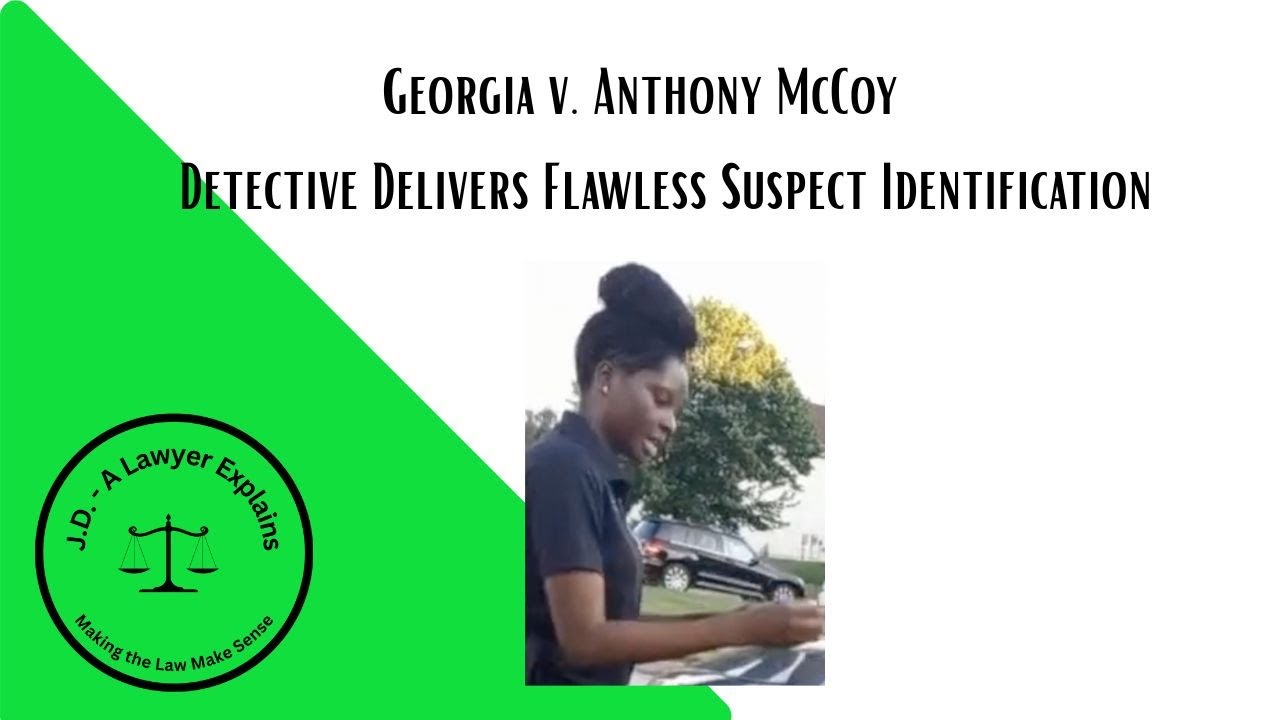 Detective Conducts Flawless Suspect Identification with Photo Lineup ...