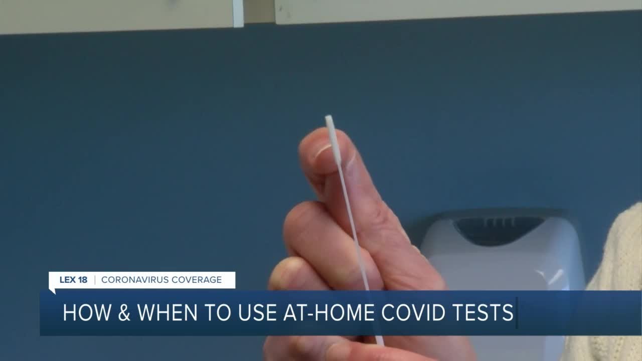 How & when to use at-home COVID-19 tests - YouTube