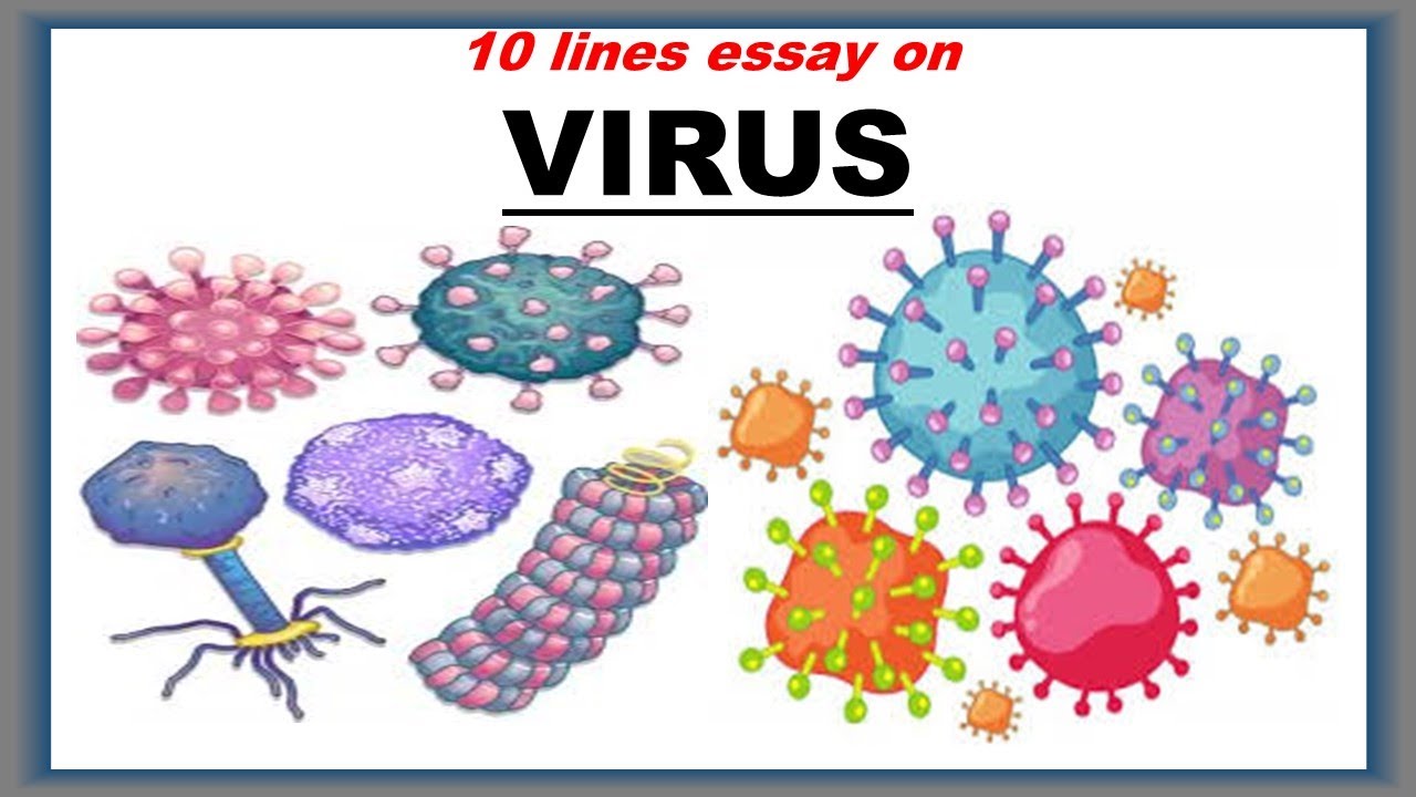 10 lines essay on Virus || 10 lines about Virus - YouTube