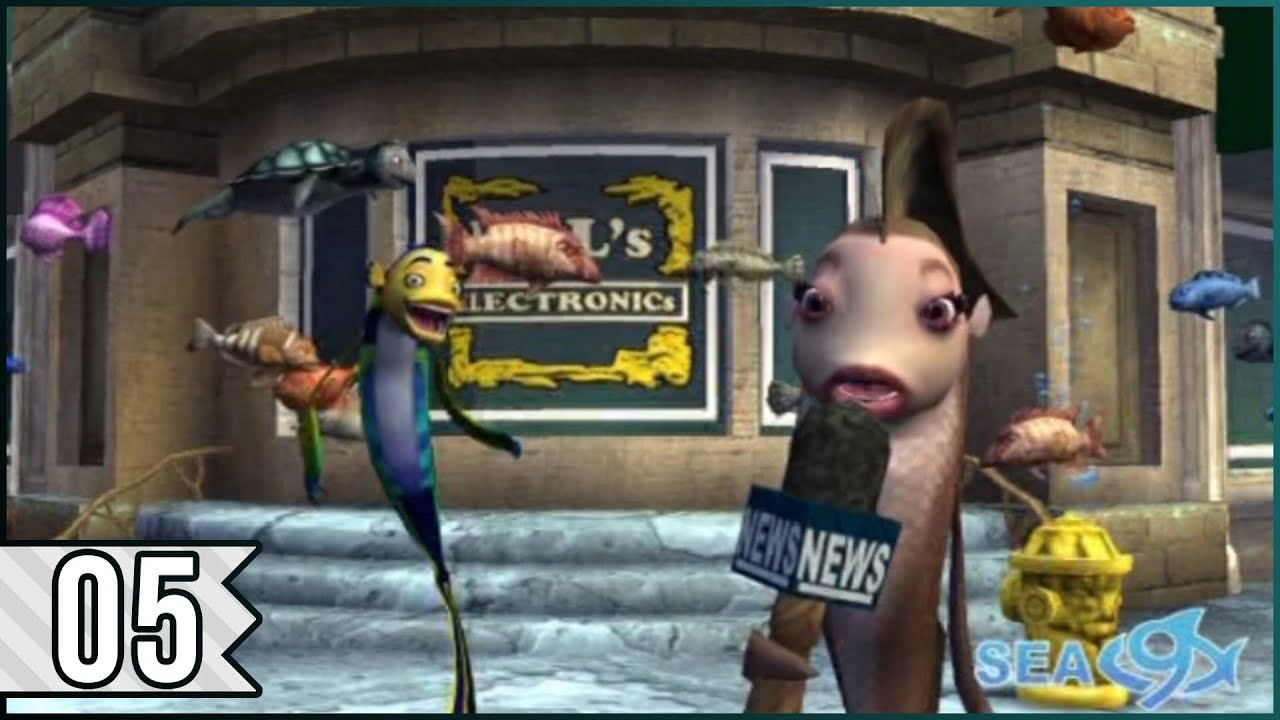 Shark Tale (PS2/GCN/Xbox/PC) - Chapter 3: We interrupt this broadcast ...