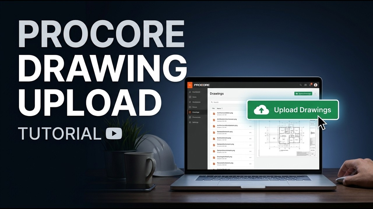 Procore Drawing Upload Tutorial | How to Upload Drawings to Procore ...
