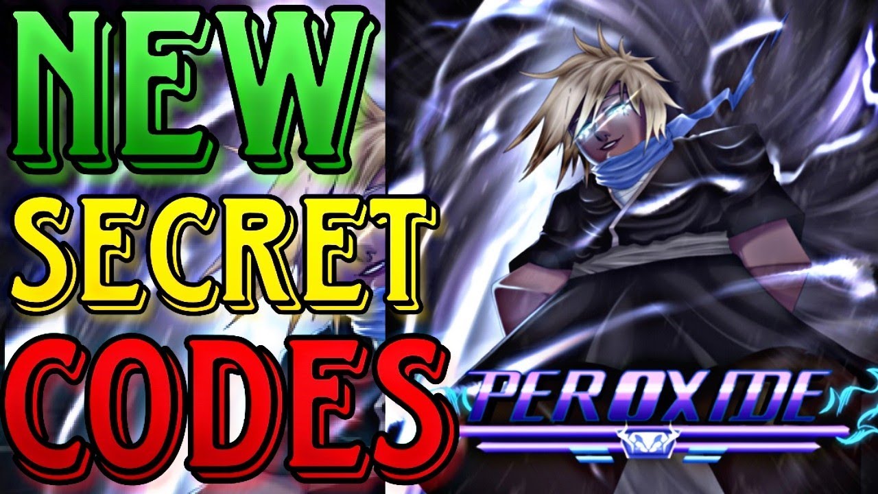 *NEW* ALL WORKING CODES FOR PEROXIDE IN OCTOBER 2023! ROBLOX PEROXIDE ...