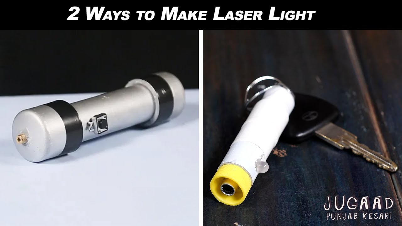 2 Ways to Make Laser Light - YouTube