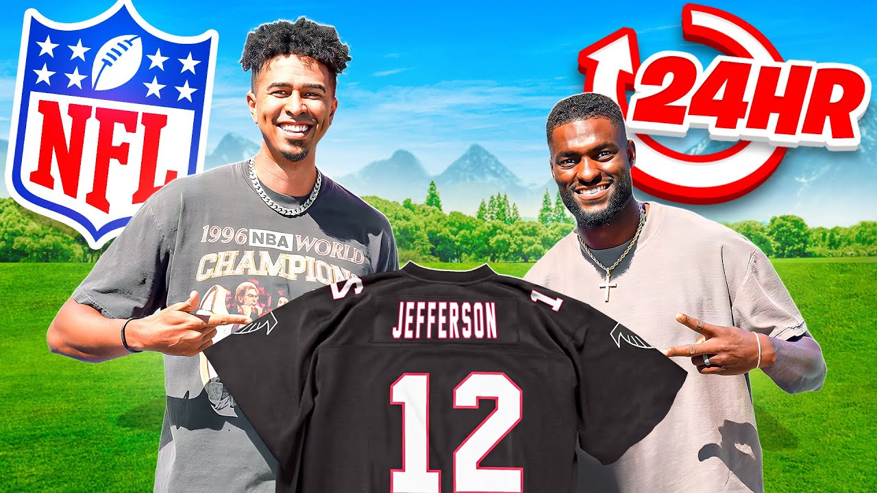 I Coached a Pro FOOTBALL Player for 24 Hours! - YouTube