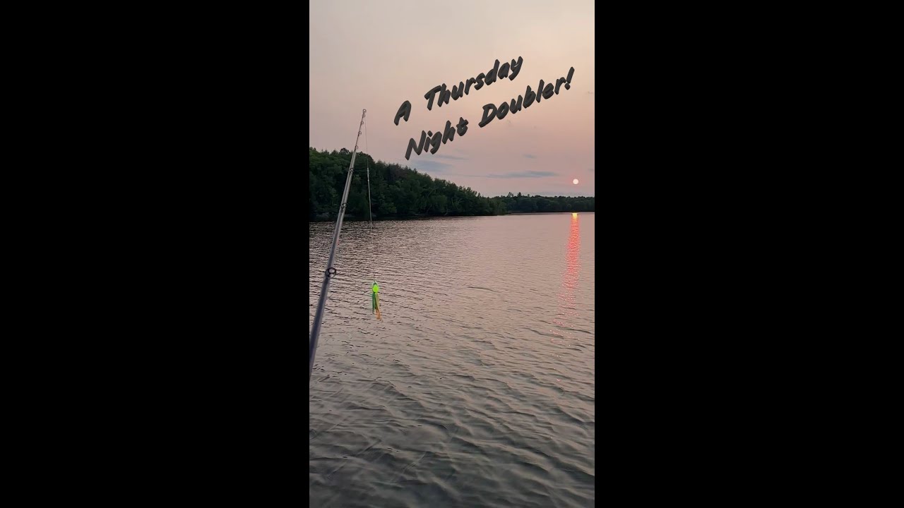 Awesome Two Fish Night for Musky League! - YouTube