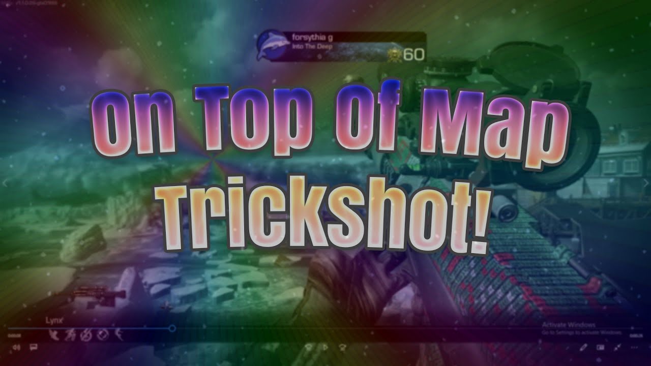 I HIT ON TOP OF THE ENTIRE MAP ON IW6X! (IW6X TRICKSHOTTING W/ 8 SHOTS ...