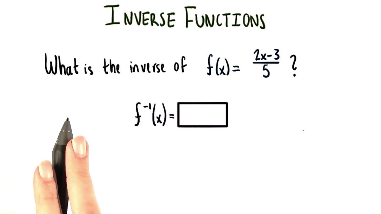 Inverse Finale - College Algebra - YouTube